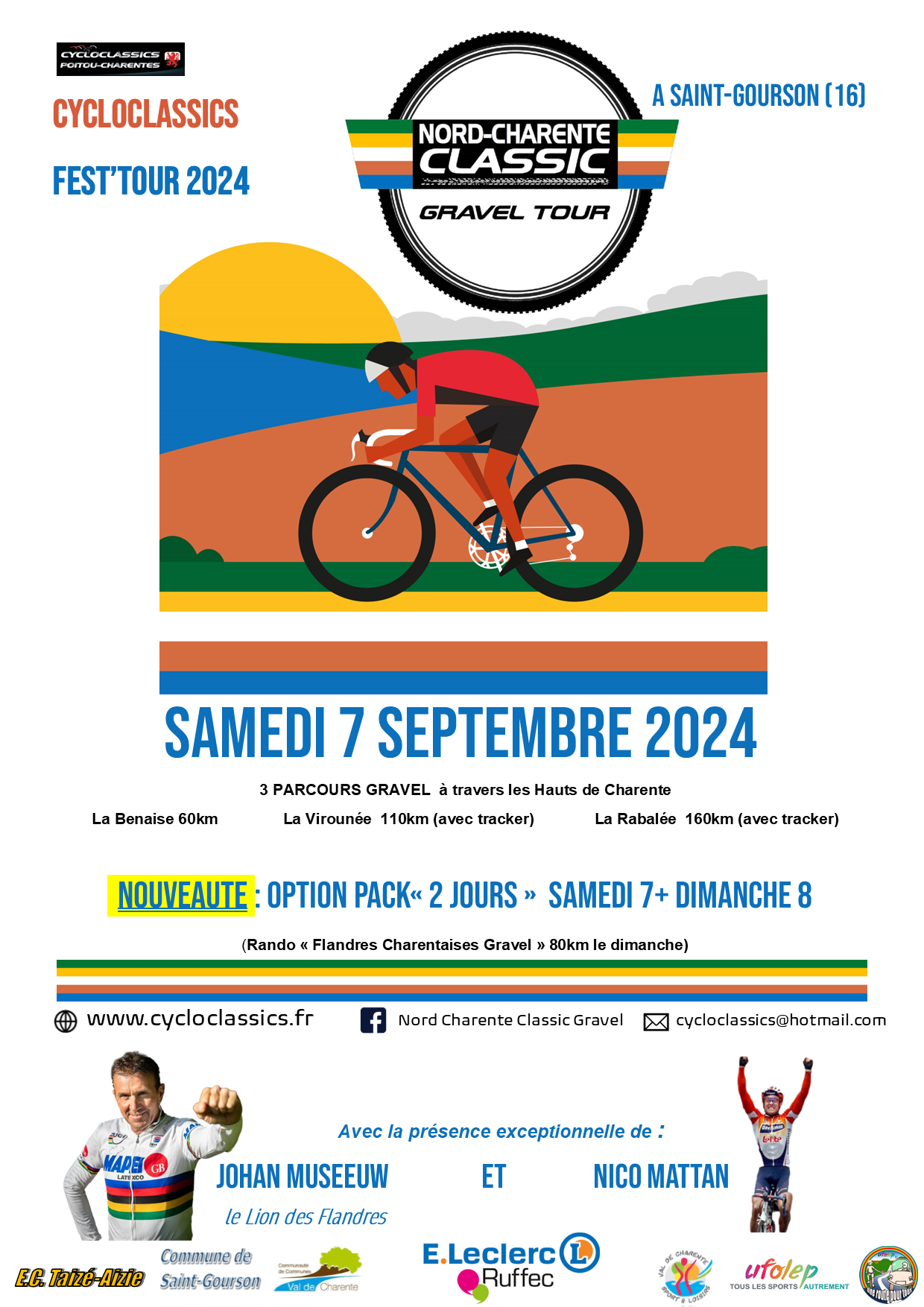 Nord-Charente Gravel Tour - CYCLOCLASSICS